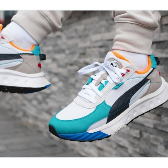 Puma | Shoes | Puma Wild Rider Layers Lace Up Mens Sneakers Shoes ...